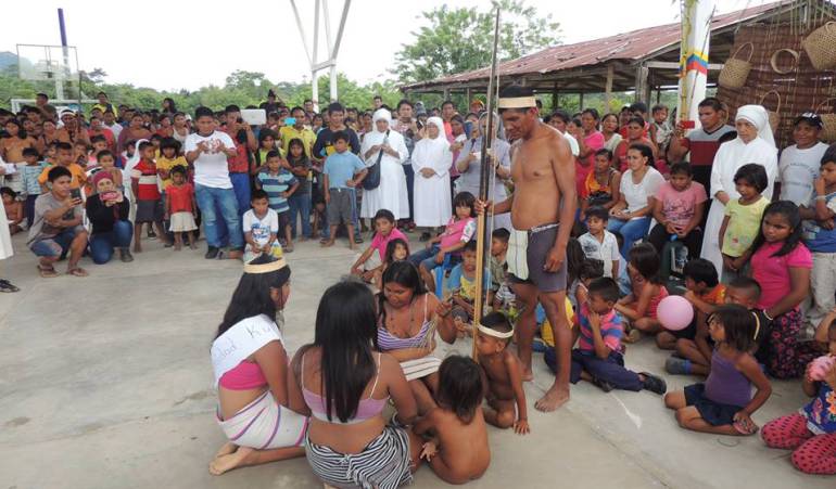 En el catatumbo, se realiza los juegos binacionales del pueblo Motilón ...