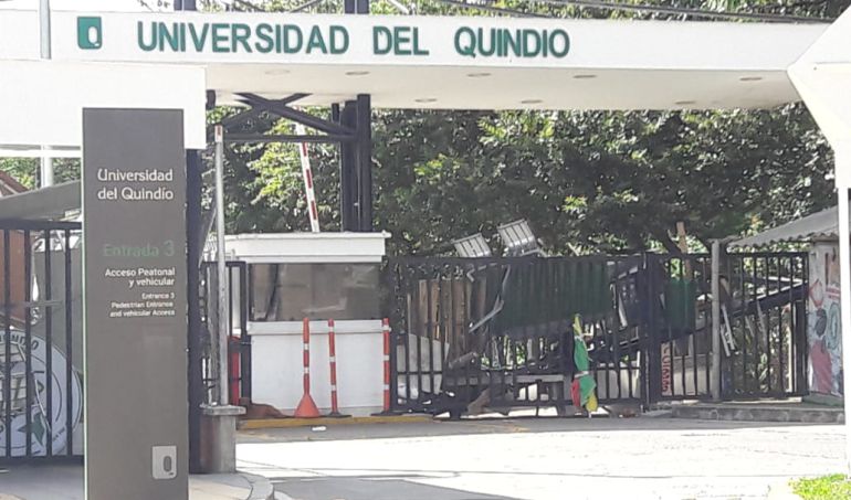 PROTESTA: Universidad del Quindío sigue en anormalidad académica ...
