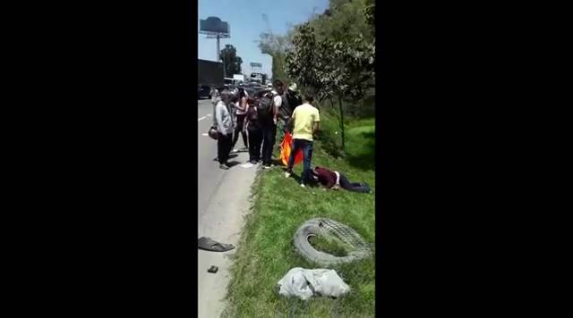 Noticias Bogotá Estrepitoso Accidente En La Autopista Norte Video