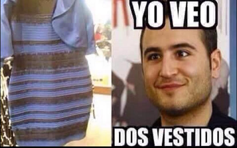 Los memes entran en el debate del color del vestido | Fotogalería ...