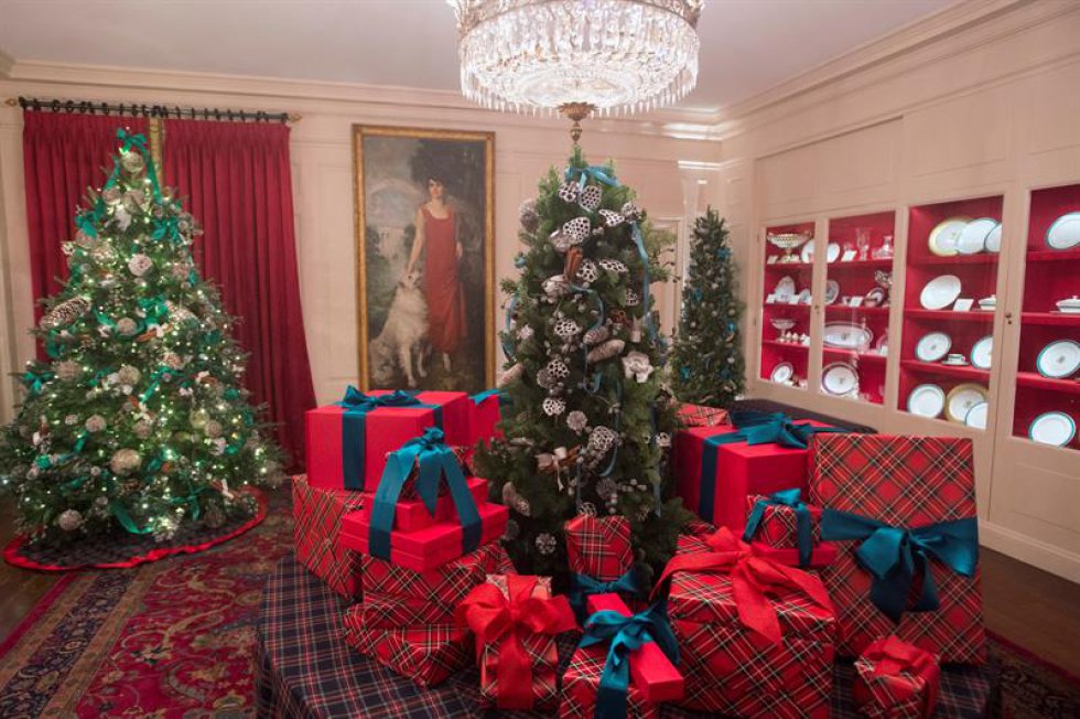 La Casa Blanca En Navidad La Casa Blanca Se Viste De Navidad
