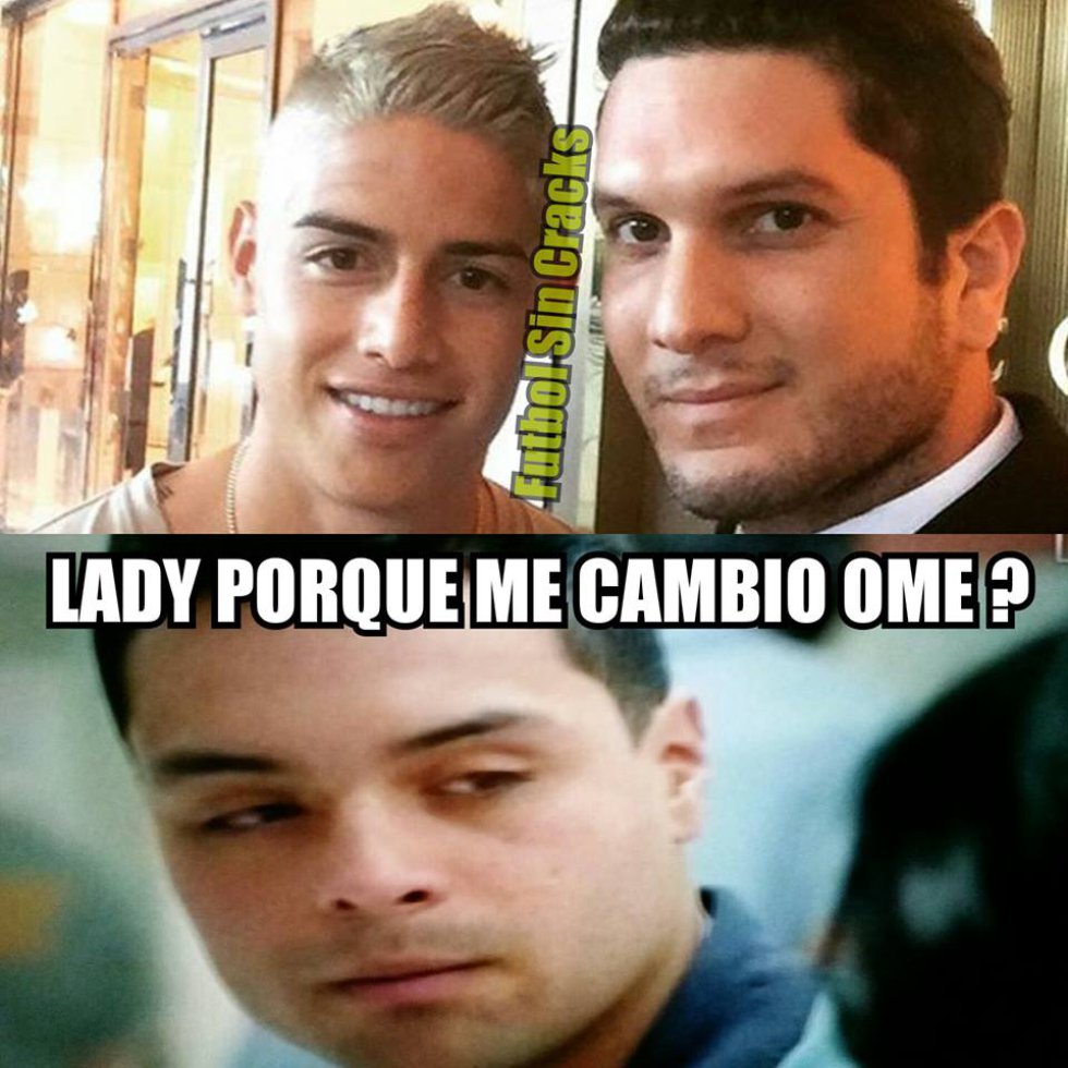 Los memes del nuevo look de James Rodríguez: Las redes sociales ...