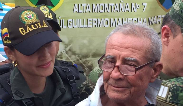 Liberación de Luis Zárate: Libre Luis Zárate | Nacional | Caracol Radio