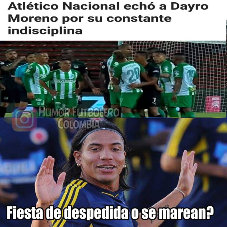 Memes despedida Dayro Moreno: Los mejores memes tras el despido de ...