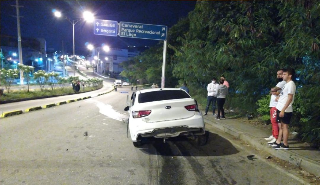 Bucaramanga Accidente De Tránsito Autopista Joven Fallece Joven